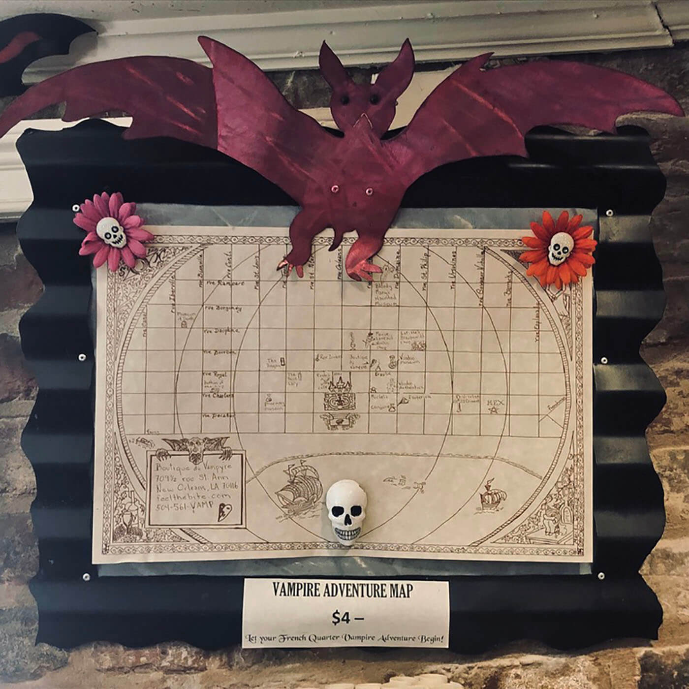 Vampire Adventure Map – Boutique du Vampyre